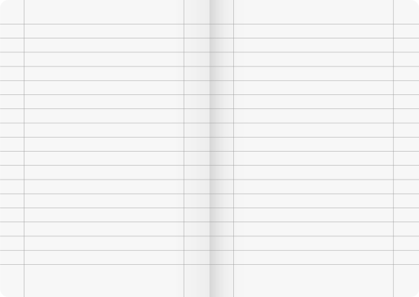 Schulheft, A5, liniert mit Randlinie inn. u. a.,Lineatur 27, 16 Blatt,